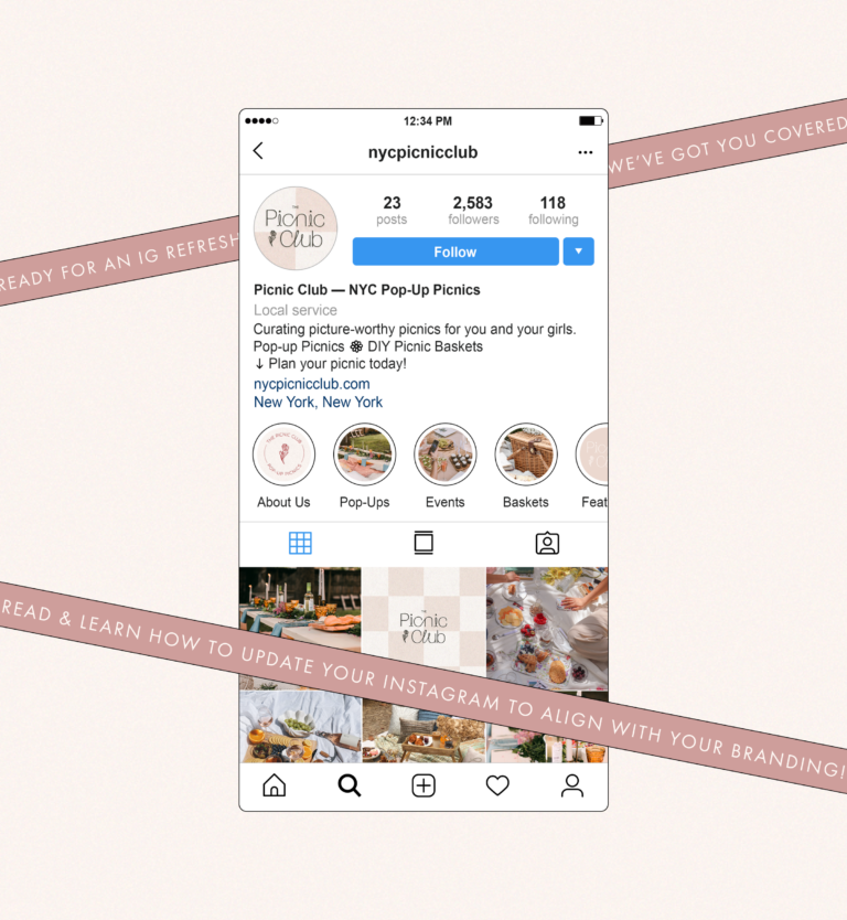 Tips for Freshening Up Your Instagram Profile - studioalexia.com